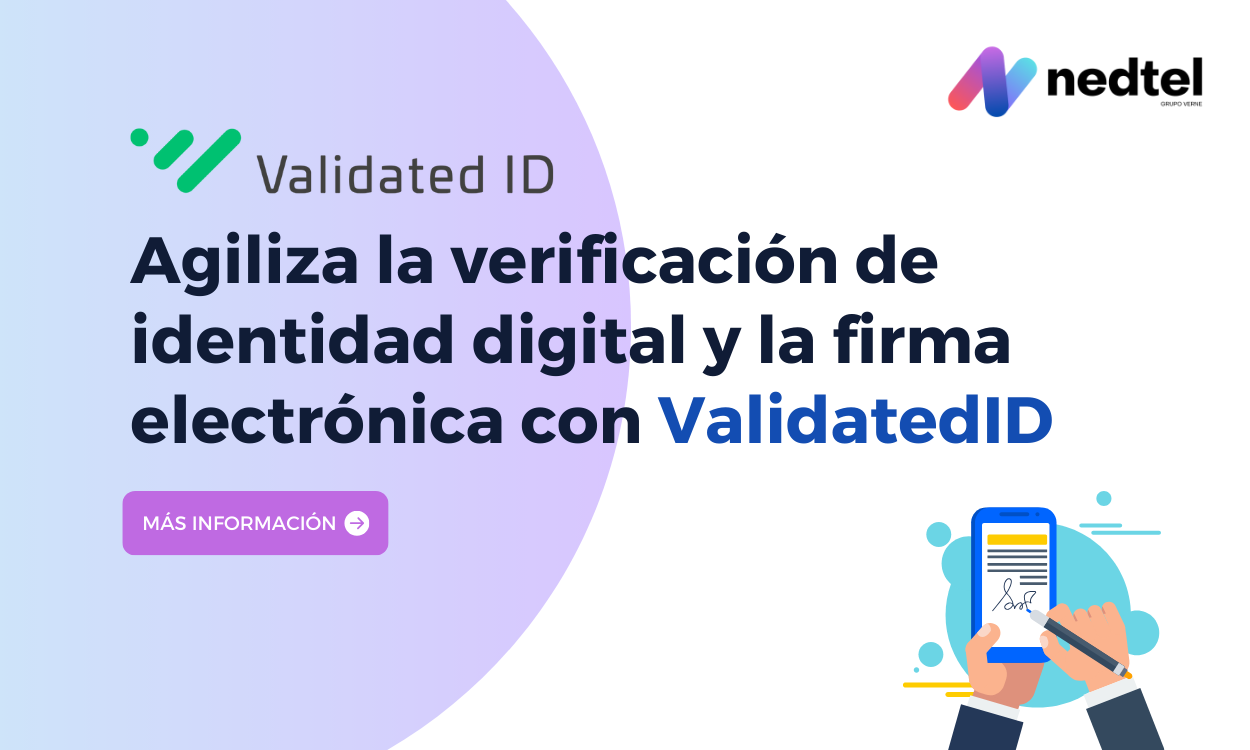 Validated ID: Firma electrónica e identidad digital - Nedtel